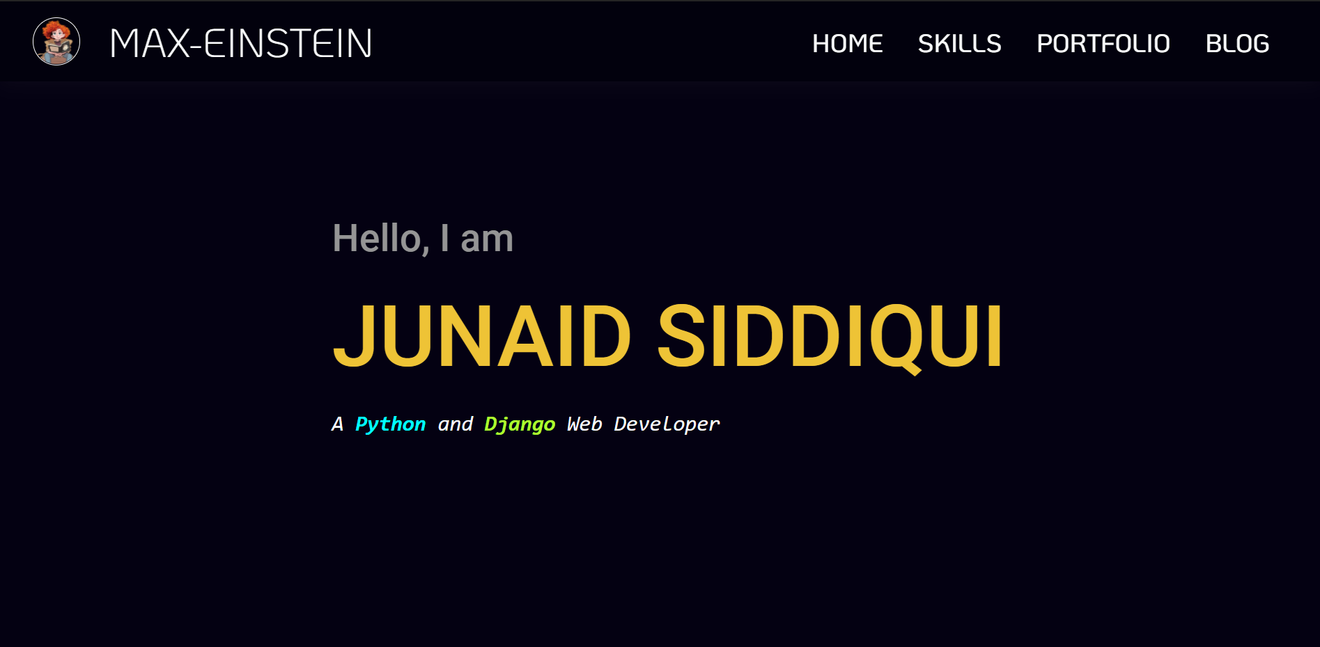 Portfolio - Junaid Siddiqui